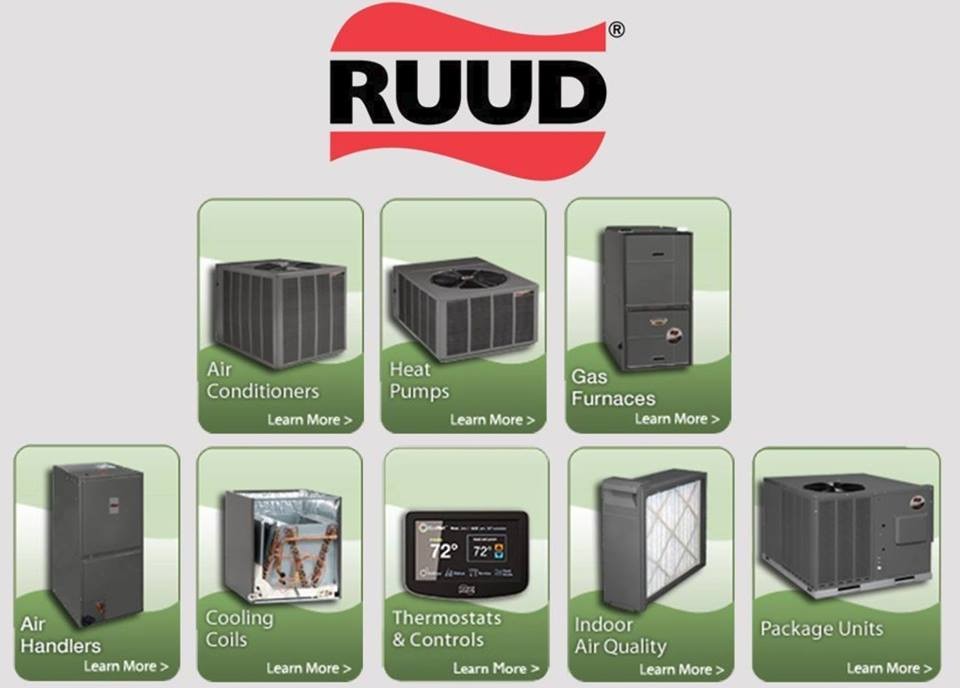 Ruud HVAC in Bonaire and Warner Robins, GA | AC and Gas Heater Installation